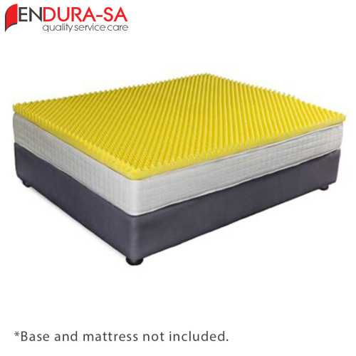 Convoluted Foam Mattress Topper Double Extra Length | ENDURA-SA